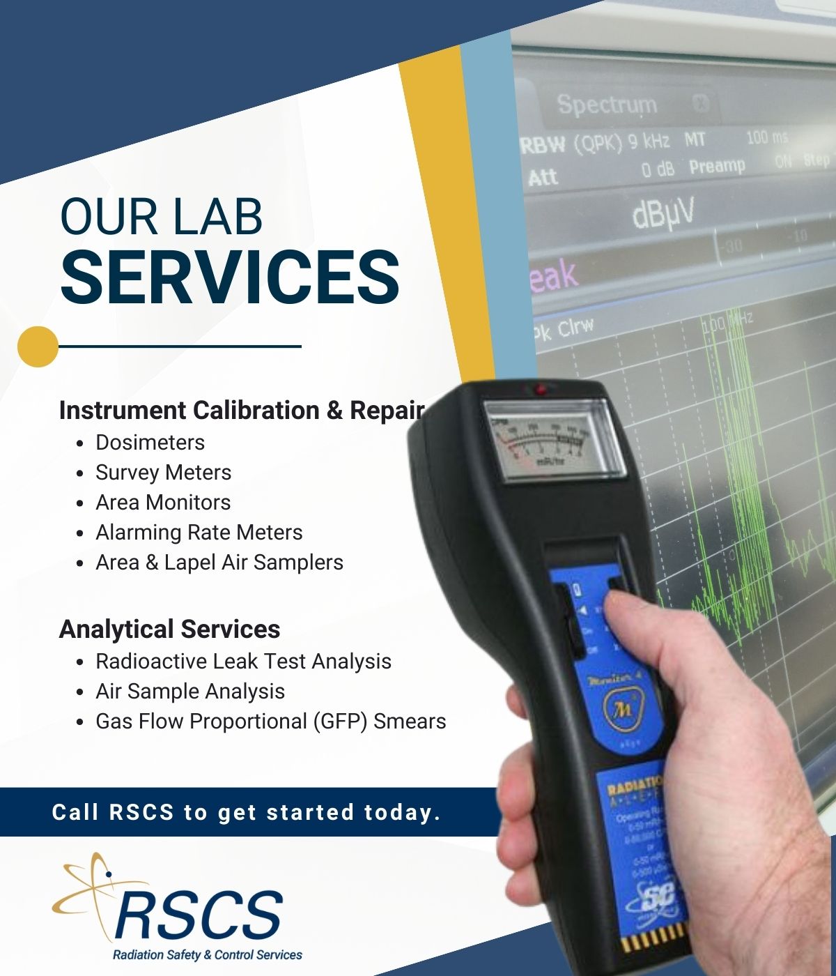 Instrument and Lab Services - Radiation Safety & Control Services