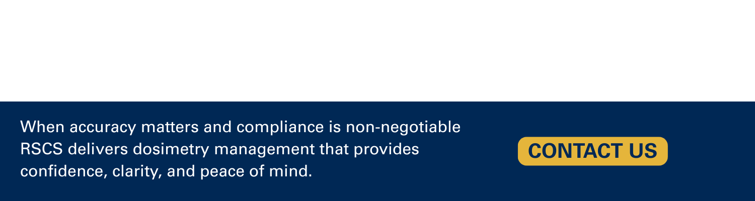 Dosimetry Badge Services Quote - Radiation Safety & Control Services
